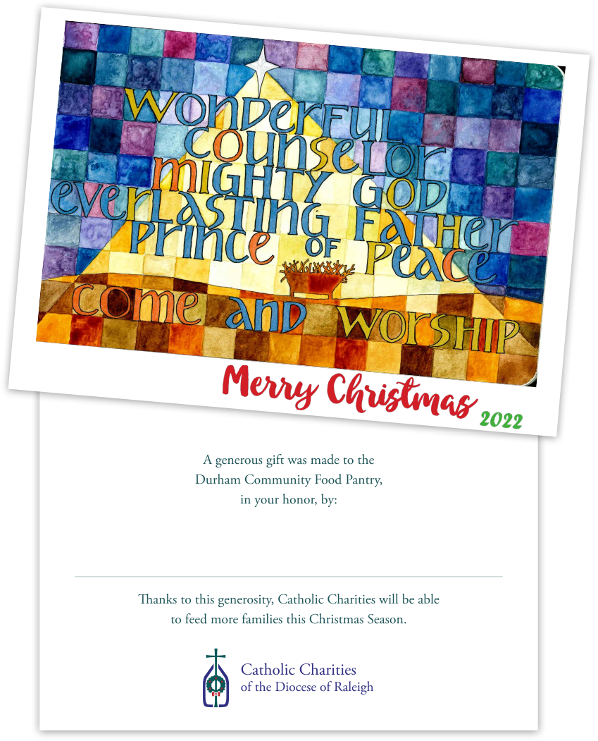 2022 DCFP Christmas Cards - Catholic Charities of the Diocese of ...